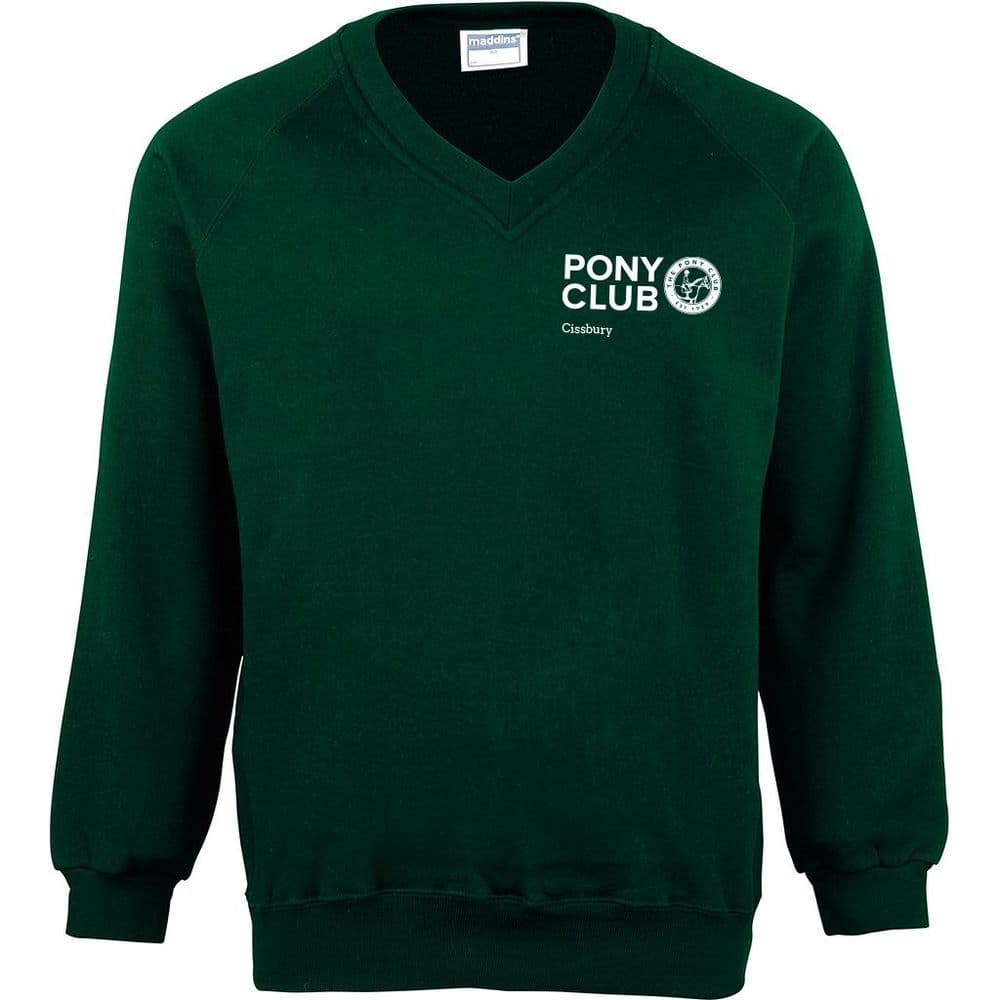 Pony Club Branch/Centre V-neck Sweatshirt