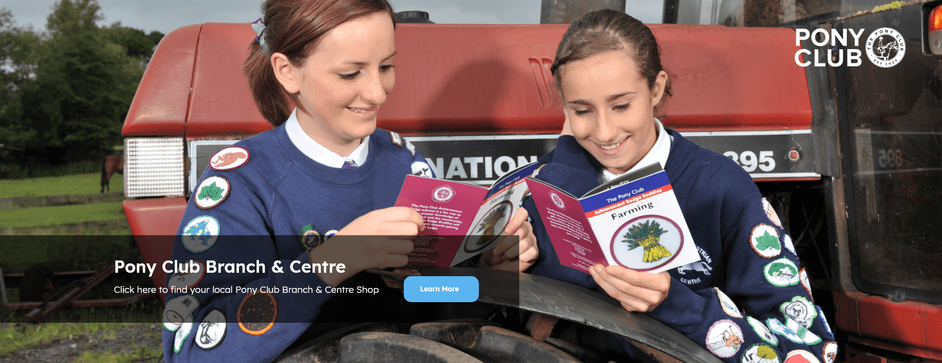 Wainwright Screenprint , Pony Club, Riding for the Disabled,