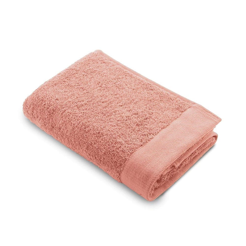 Luxury Eco-Friendly Recycled Cotton Hand Towel Coral 550gsm 50cm x 100cm