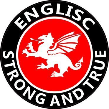 Englisc "Strong and True" Car Sticker (BD)
