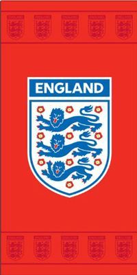 Official FA Red England Towel