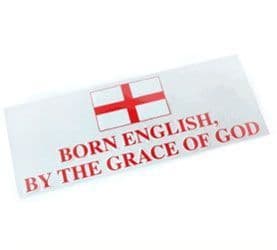Rear Window England Car Sticker