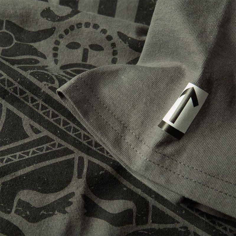 Tiw "Englisc" T-shirt of the Anglo-Saxon God - Steel