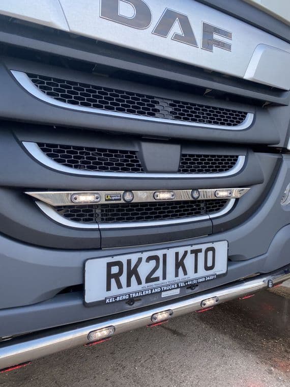 DAF LF 45/55 Euro 6 Grill Strip Lower PN LABR28