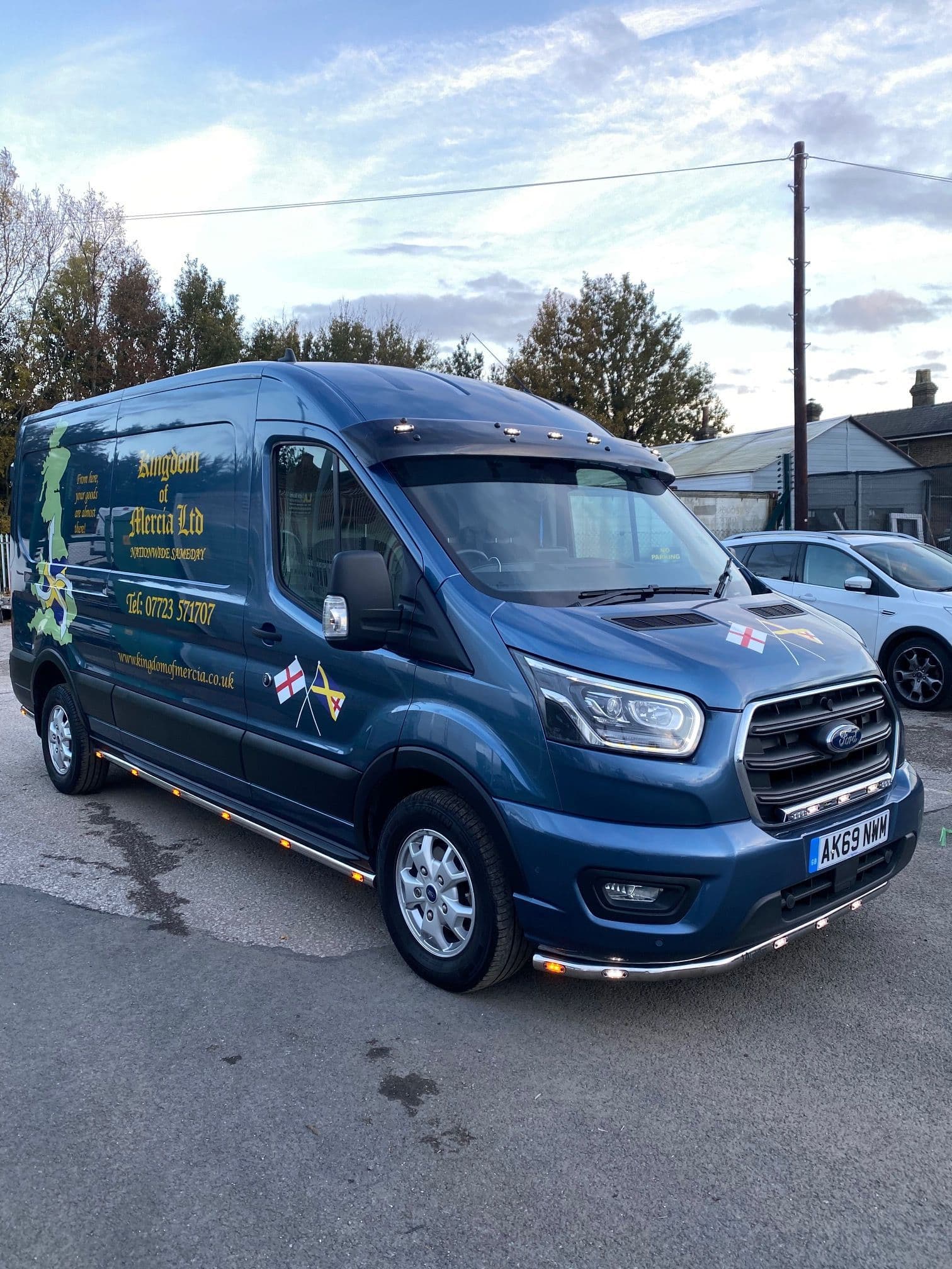 Ford Transit Mk8 Side Bars PN LABR204
