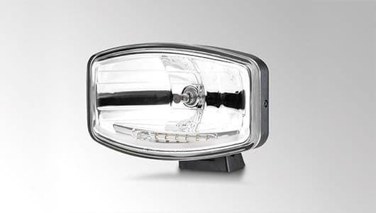 Hella Jumbo 320 Spot Light With LED Position Light PN 1FE008773