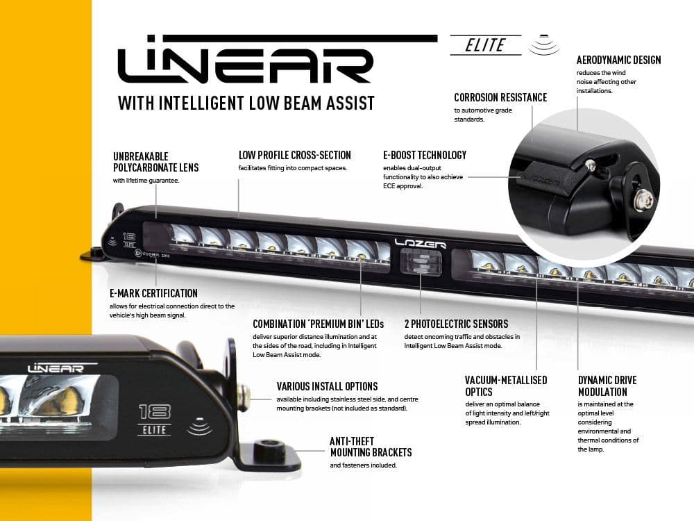 Lazer LINEAR-18 ELITE WITH I-LBA