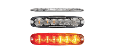 LED Autolamps 12 ARM Low-Profile Compact Combination Lamp PN 12ARM