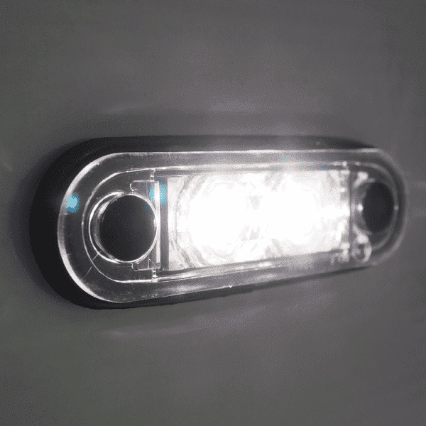 Mercedes Sprinter 2018 Acrylic Sun Visor - With 5 LED s PN AC3052SLED