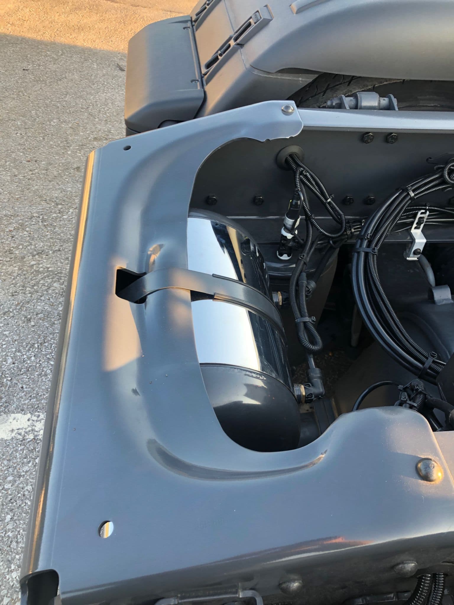 Scania Next Gen Rear Air Tank Wrap PN LABR23