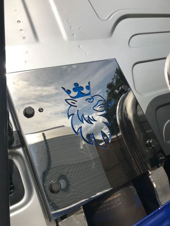 Scania Next Gen S Cab Airbag Plates - Scania Griffin PN LABR20
