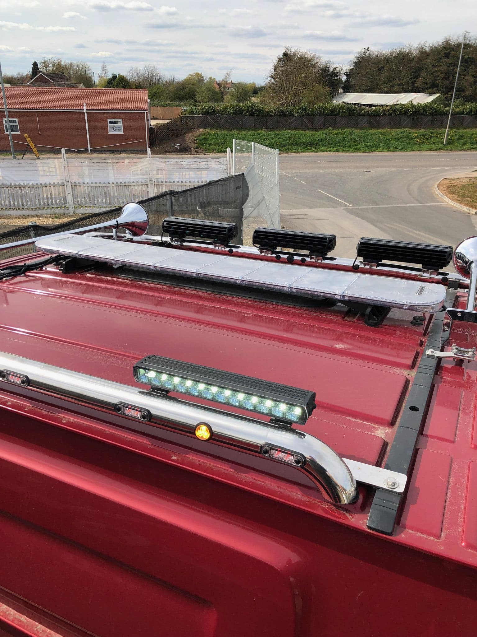 Scania Next Gen Top Back Bar Flat Cab PN LABR06