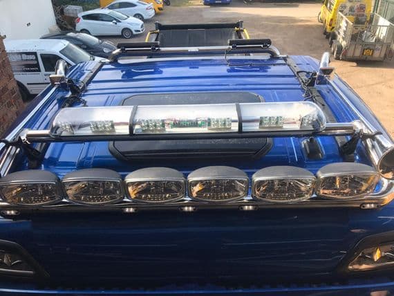 Scania Next Gen Top Beacon Bar Flat Cab PN LABR07
