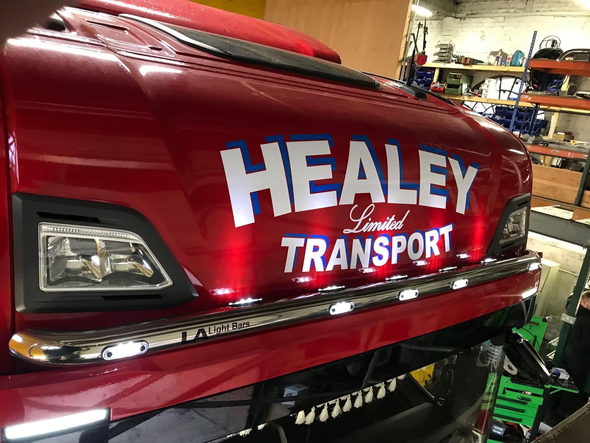 Scania Next Gen Visor Bar PN LABR03