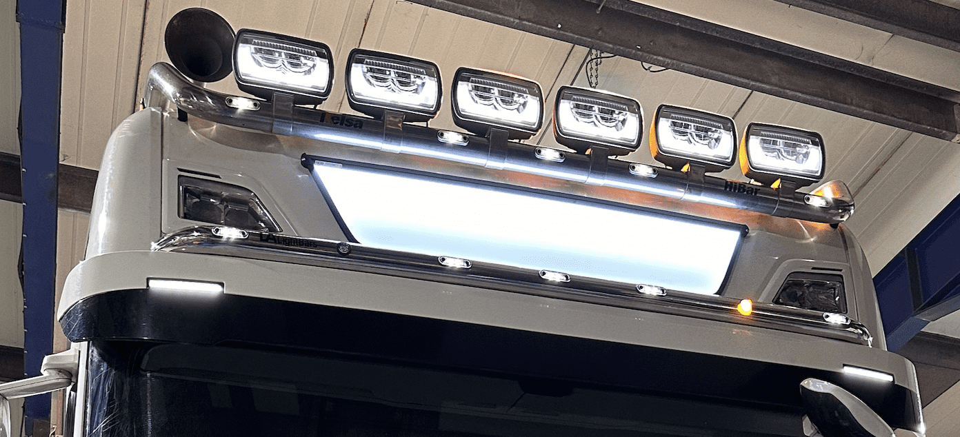Scania Next Gen Visor Bar PN LABR03