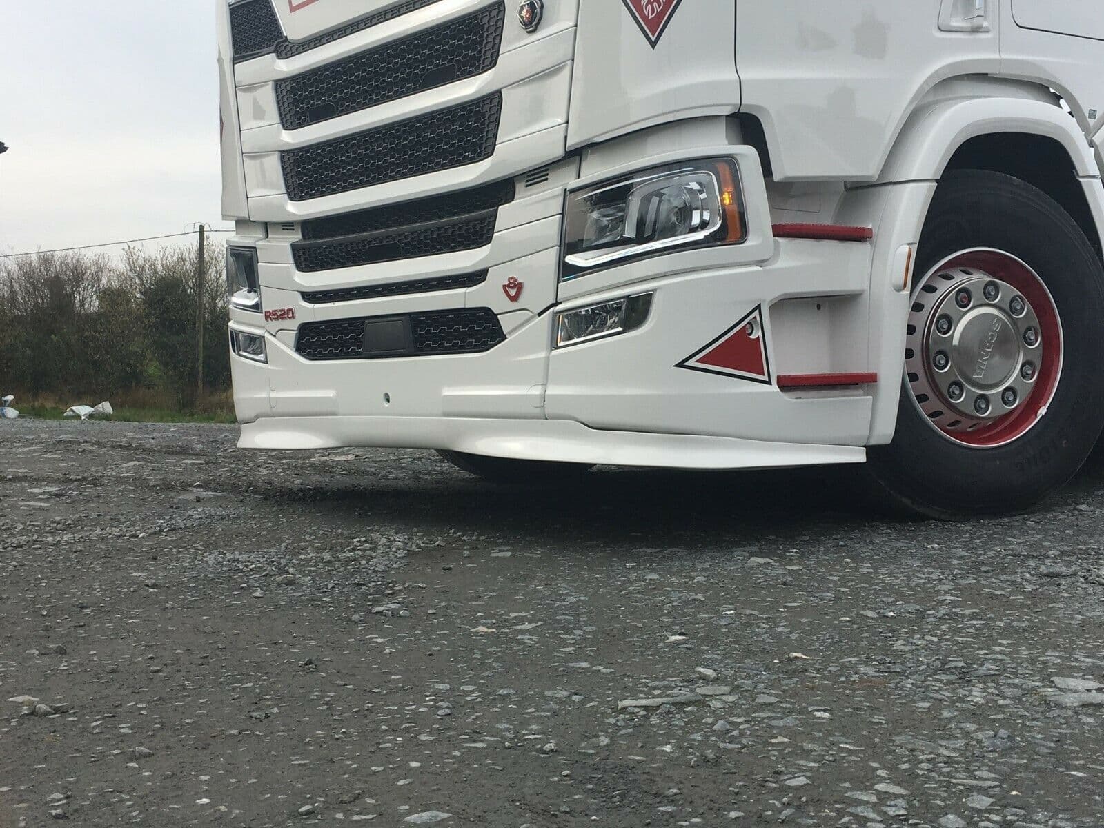 Scania Next Generation Bumper Spoiler/Splitter PN LASNGBS