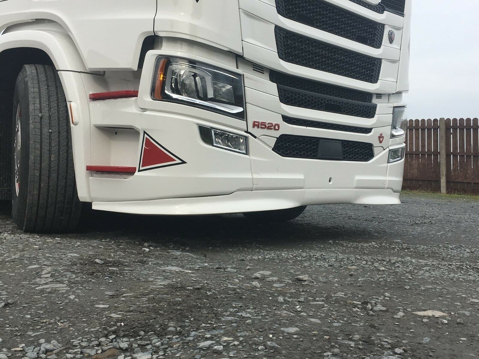 Scania Next Generation Bumper Spoiler/Splitter PN LASNGBS