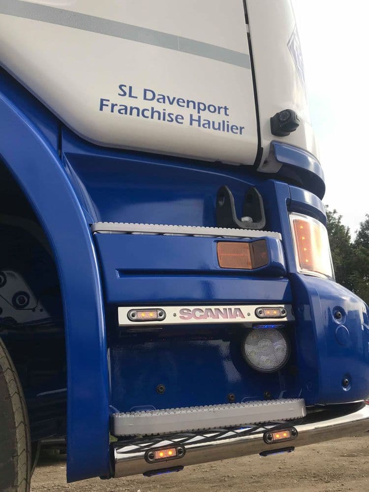 Scania R Series Step Bars - SCANIA PN LABR45