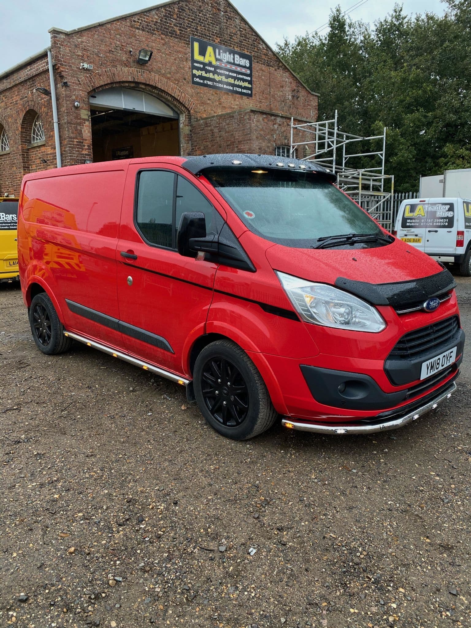 Transit Custom Side Bars PN LABR192
