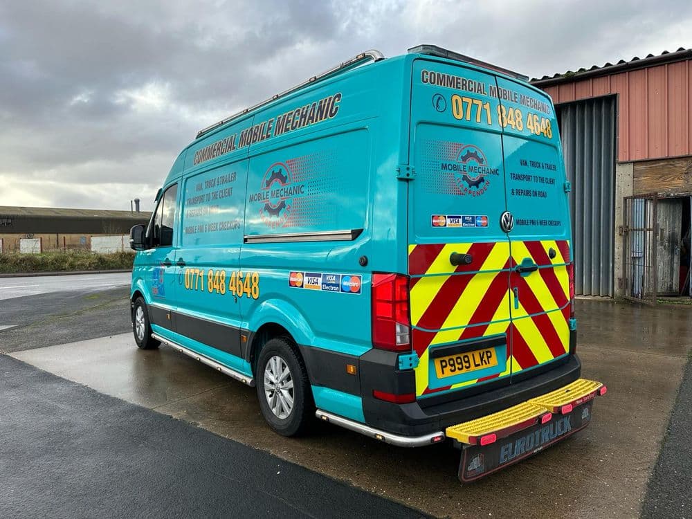 VW Crafter 2018 Rear Quarters M W B/L W B PN LABR249