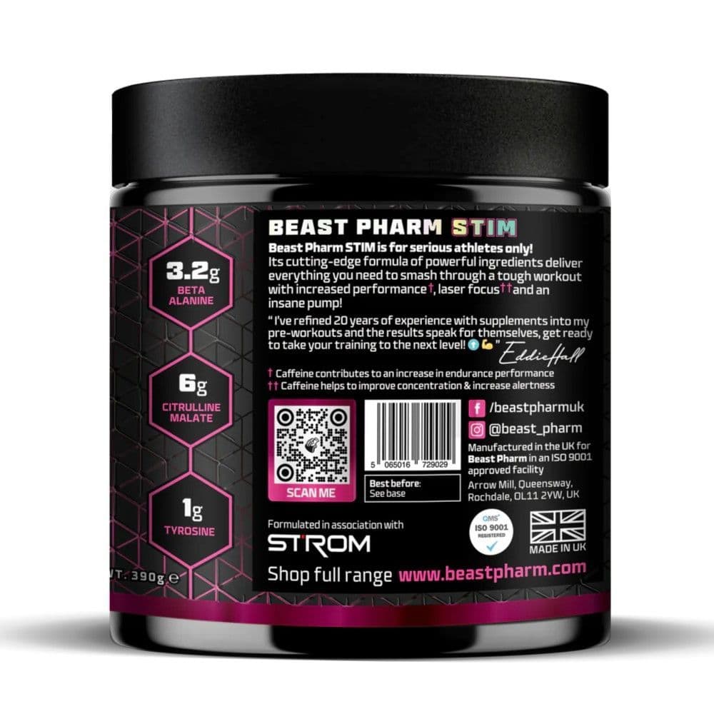 Beast Pharm STIM Pre-Workout