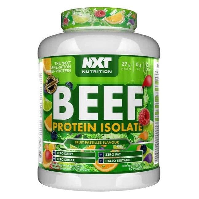 NXT Nutrition Beef Protein Isolate 1.8kg - All Flavours