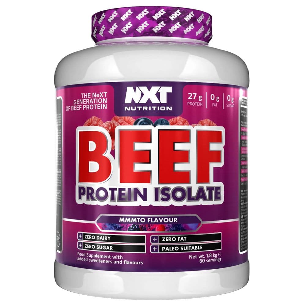 NXT Nutrition Beef Protein Isolate 1.8kg - All Flavours