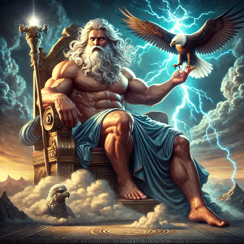 Zeus: The King of the Gods and Ruler of Olympus