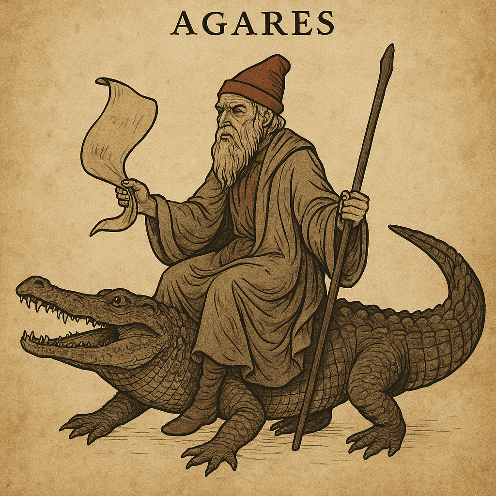 Agares: The Goetic Demon of Vengeance and Justice