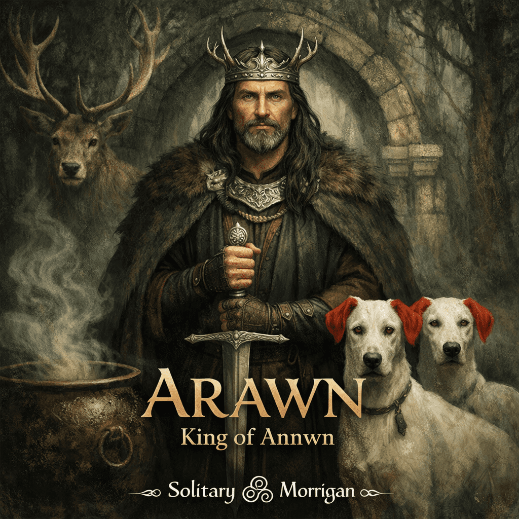Arawn: King of Annwn and the Quiet Power of the Celtic Otherworld