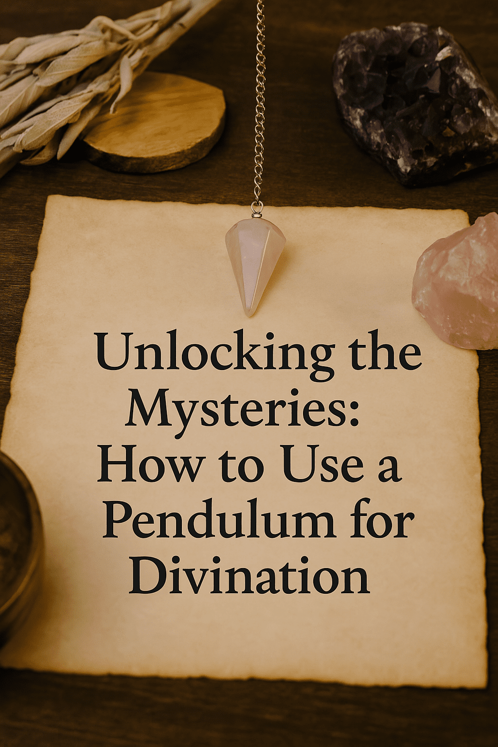 How to Use a Pendulum for Divination