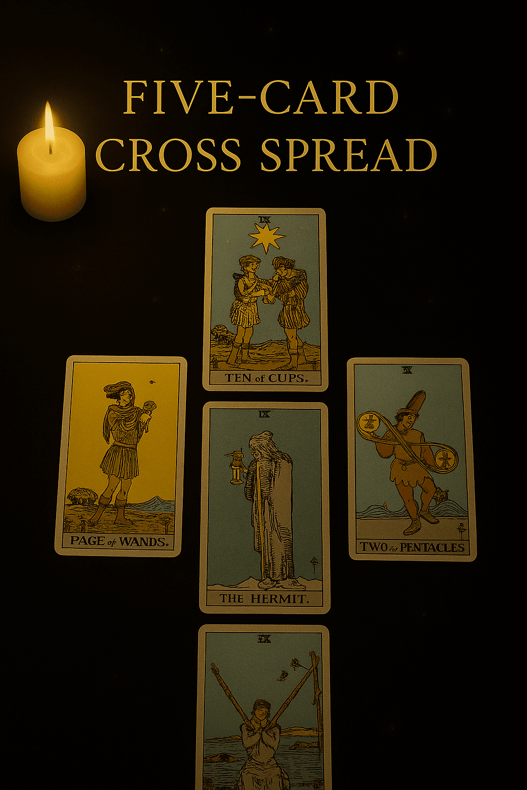 The Five‑Card Cross