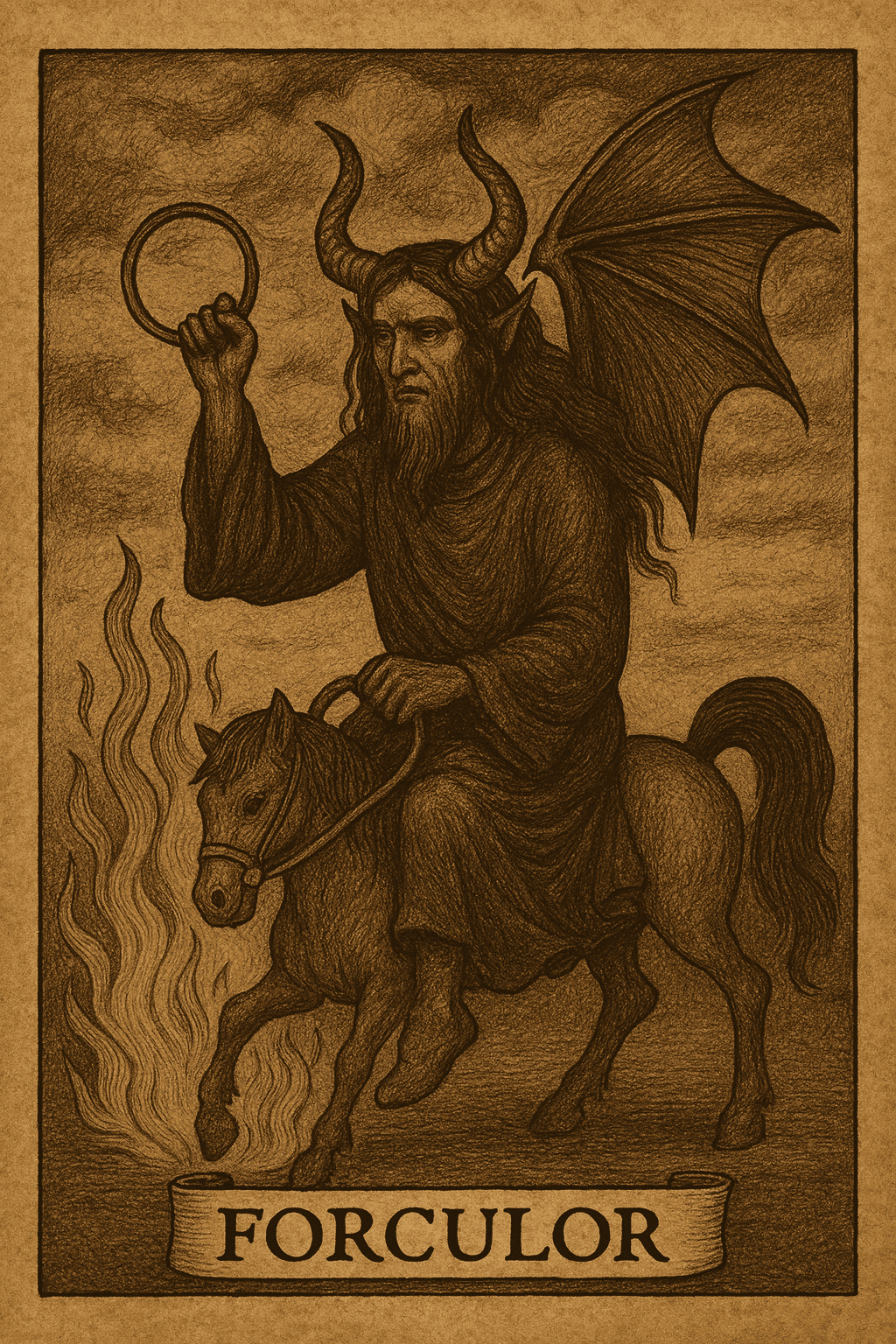 Focalor: The Drowned Angel of Death and Tempest