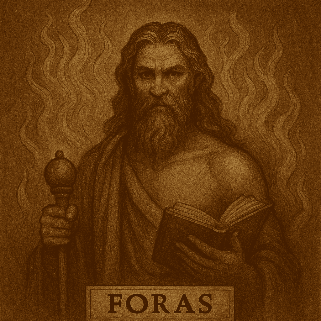 Foras the Great President: Demon of Knowledge, Strategy, and Empowerment