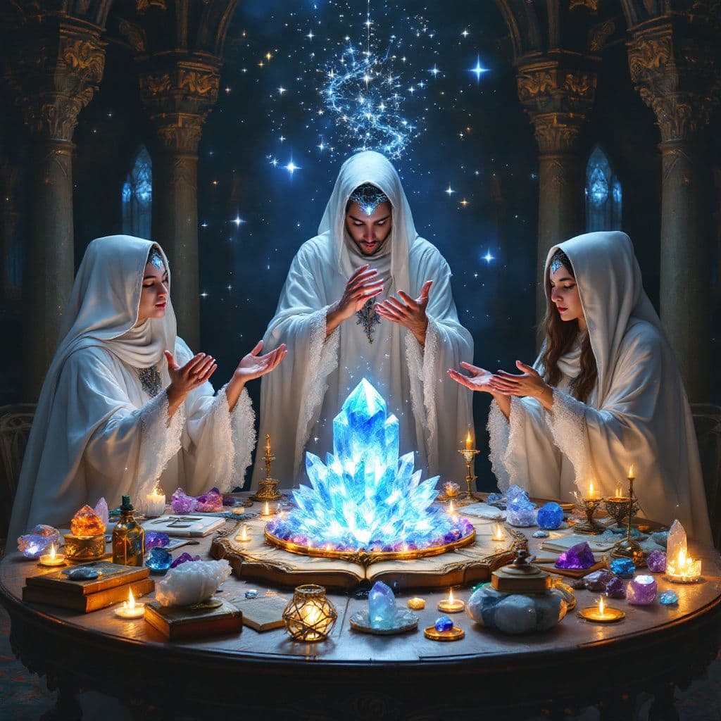 Crystal Witches: Harnessing the Power of Crystals in Witchcraft