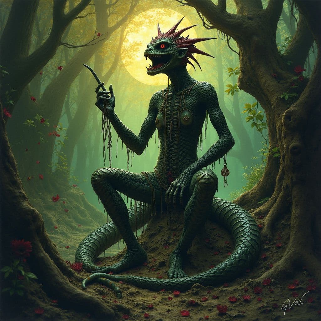 Damballa: The Serpent Spirit of Creation in Vodou