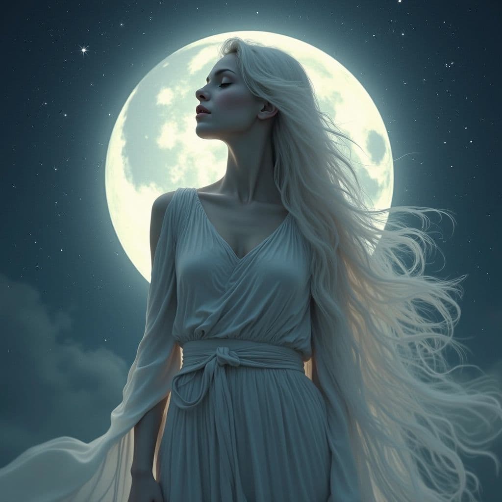 Selene: The Goddess of the Moon and the Mystical Night