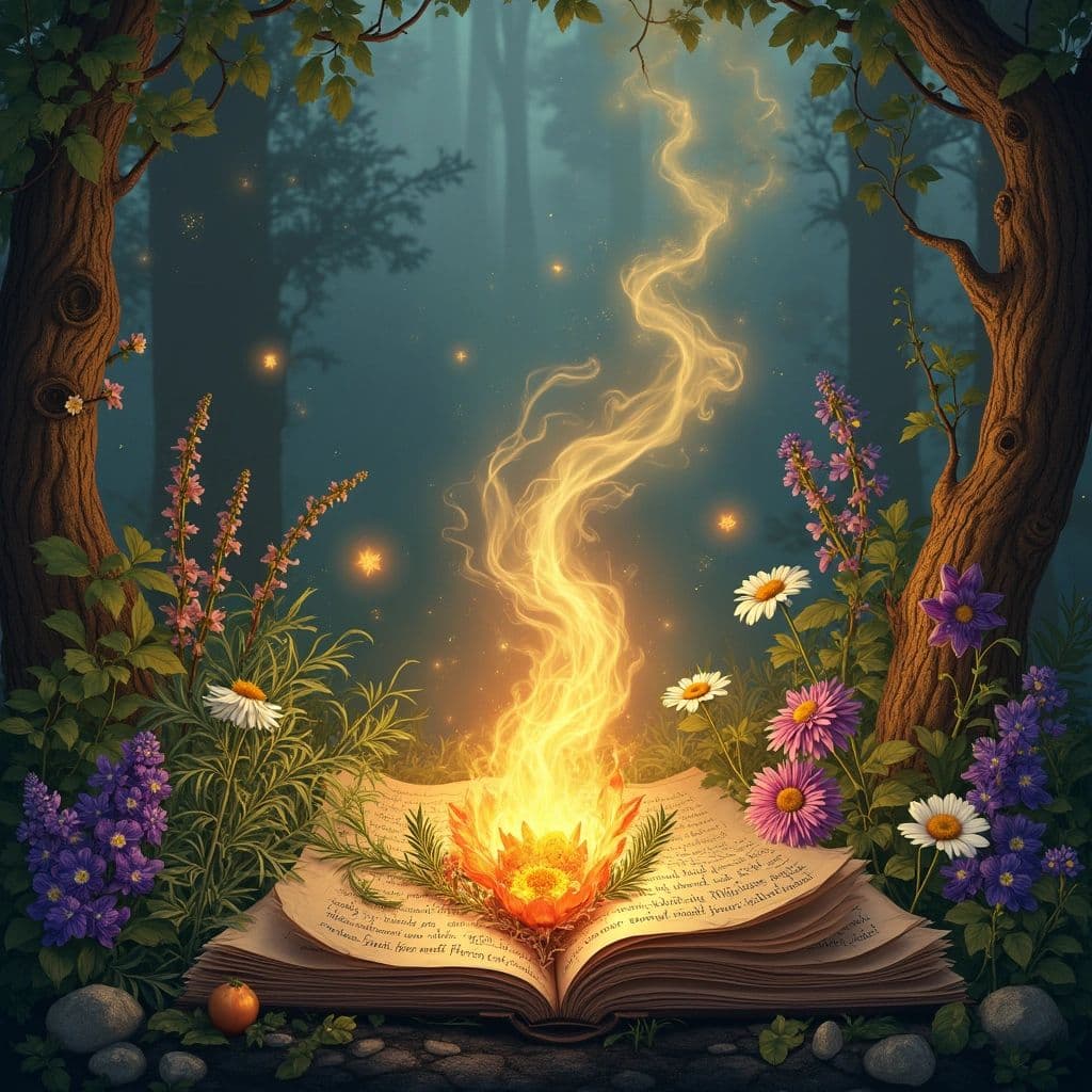 How to Use Herbs, Barks, Resins and Flowers in Spellwork