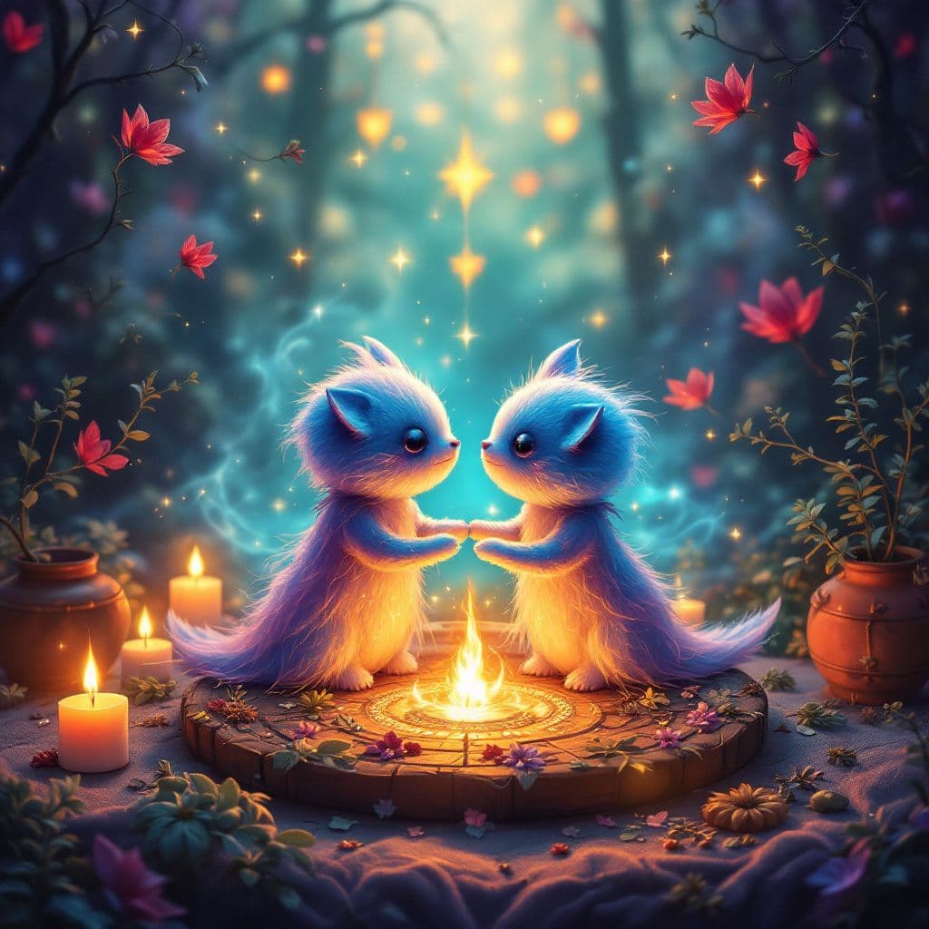 Double Poppet Love Spell