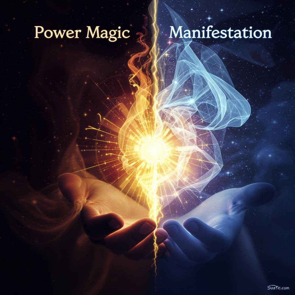 Power Magic vs. Manifestation: What Most Witches Get Wrong
