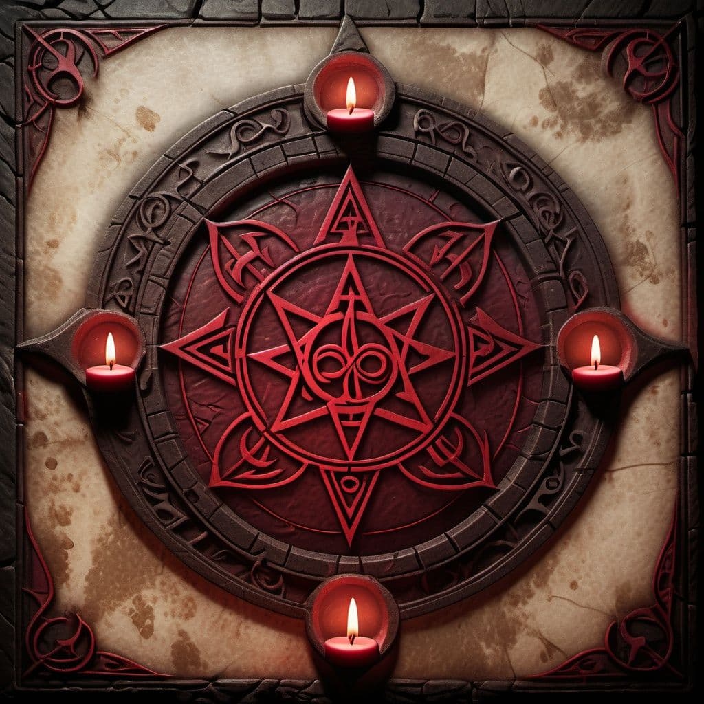 Blood Sigil Spell for Manifestation