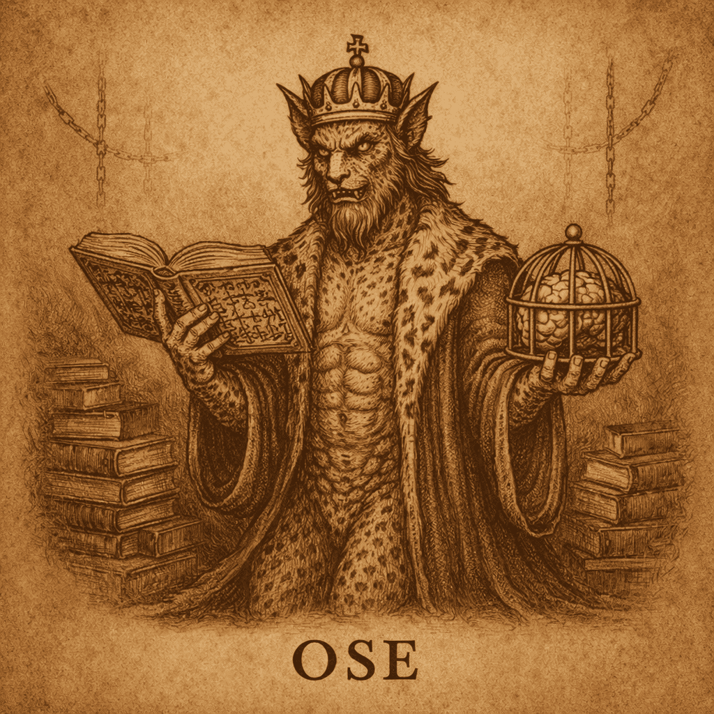 Ose: The Scholar of Madness in the Goetia