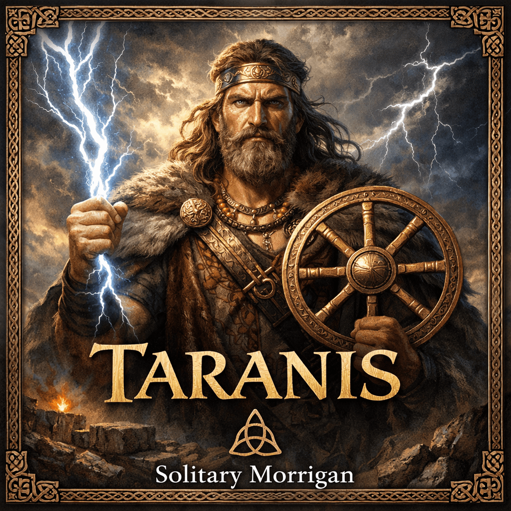 Taranis: The Celtic God of Thunder, Wheel and Sacred Power
