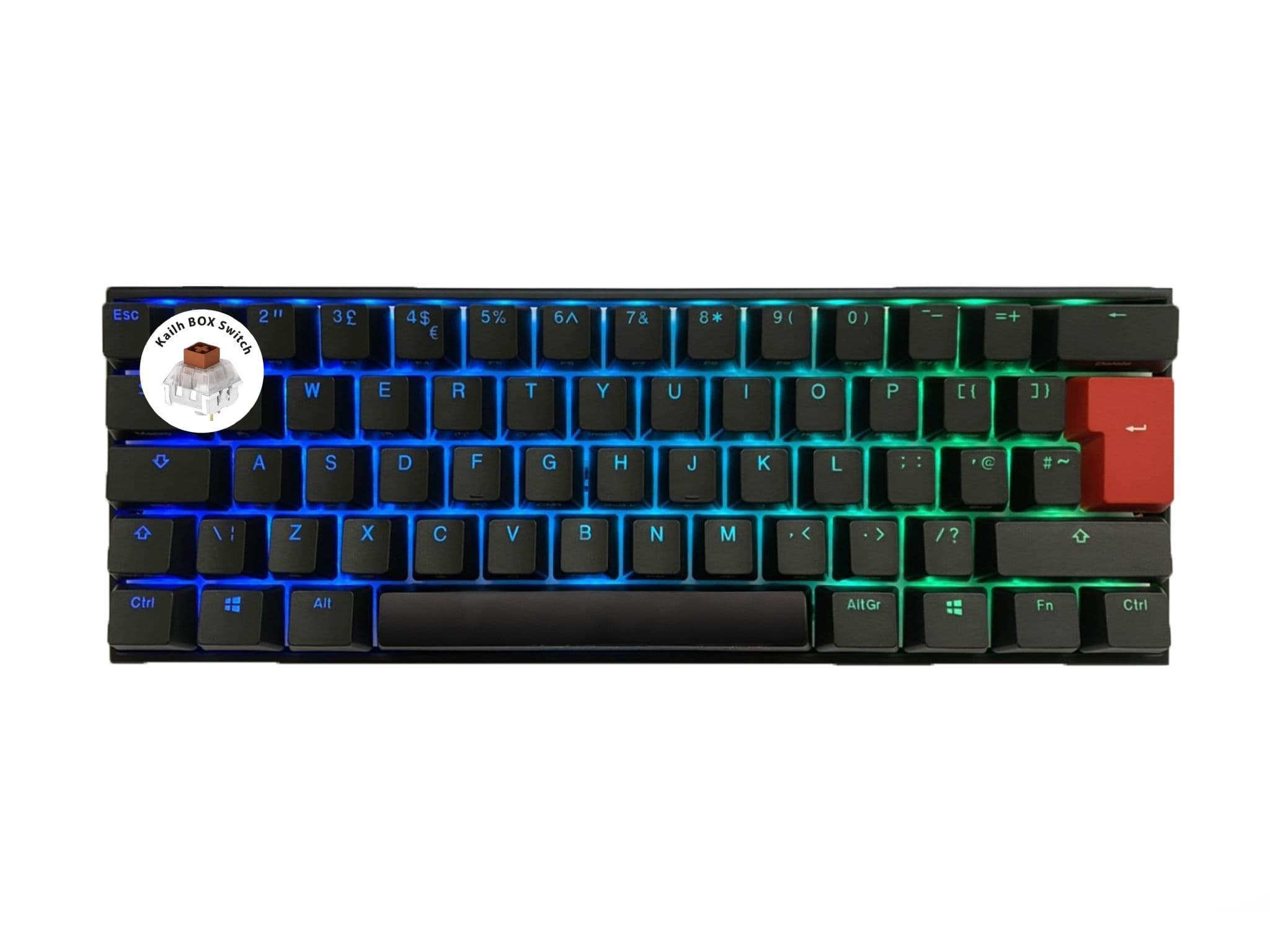 Ducky Mecha Mini Kailh Switch RGB Backlit Keyboard