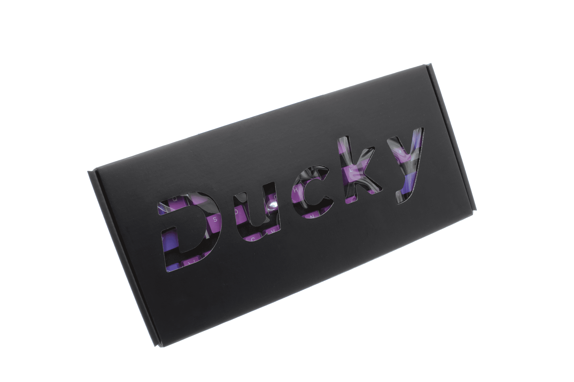 Ducky Ultra Violet Pbt Double Shot Keycap Set Uk Layout