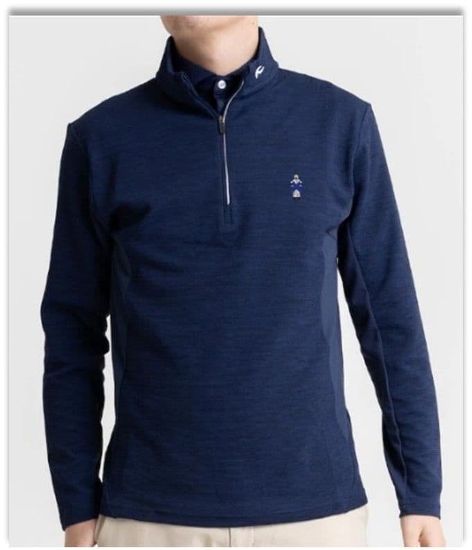 Kjus Roman Midlayer Zip - Navy