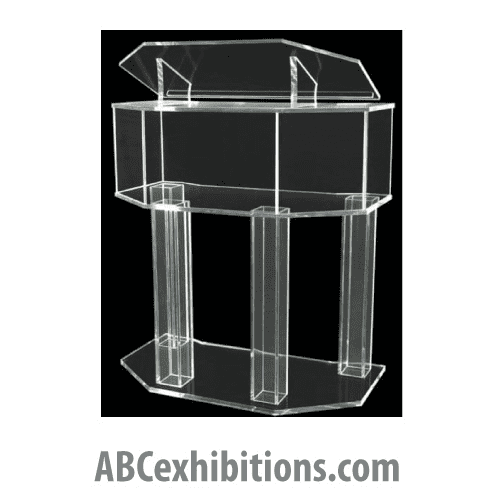 prestige acrylic Lectern for churches, events, schools, colleges ...