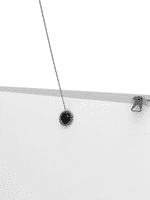 Cube hanging banner structures