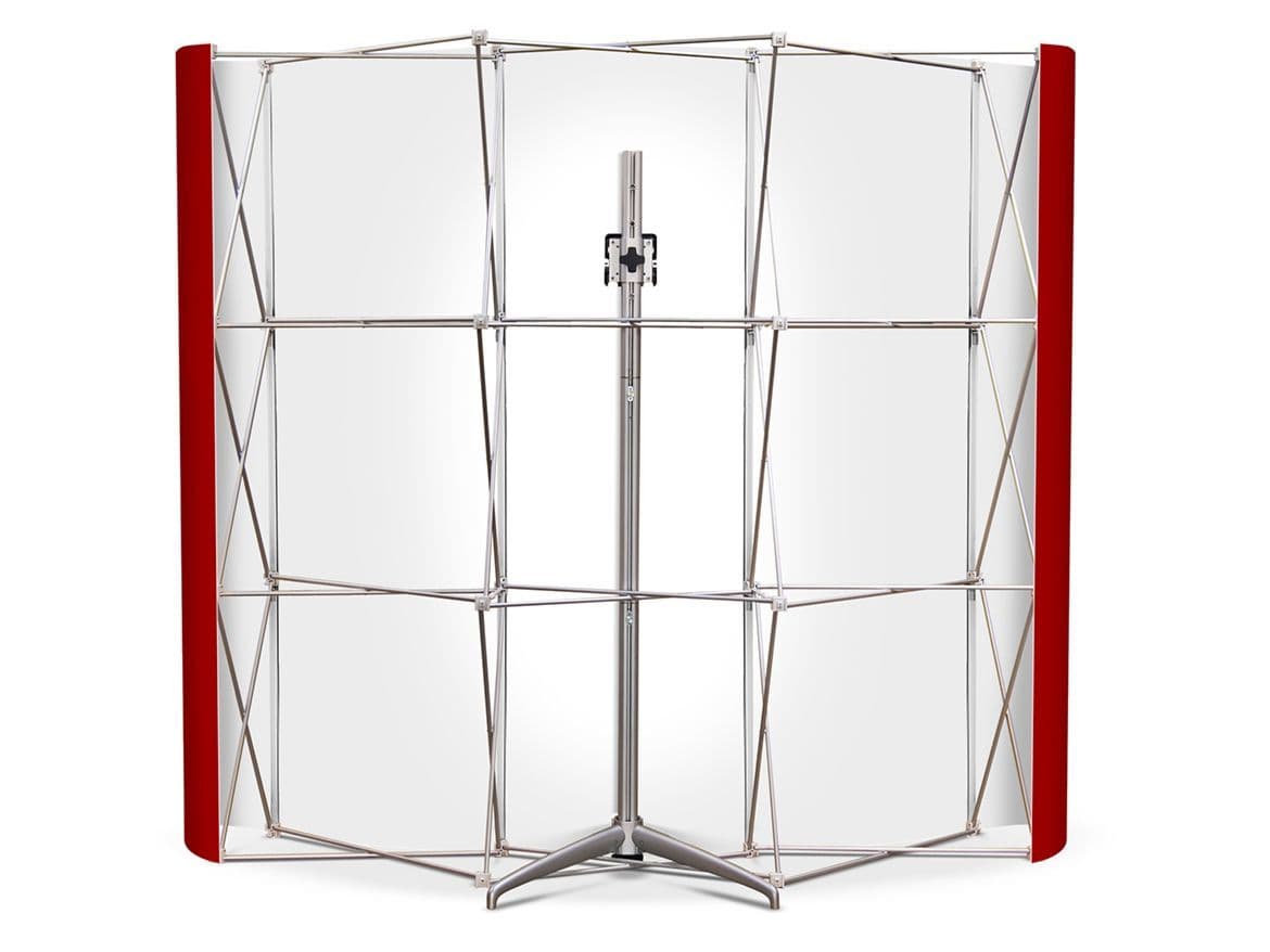 Magnetic pop up exhibition stand for 32" 40" 56" 60" TV screen