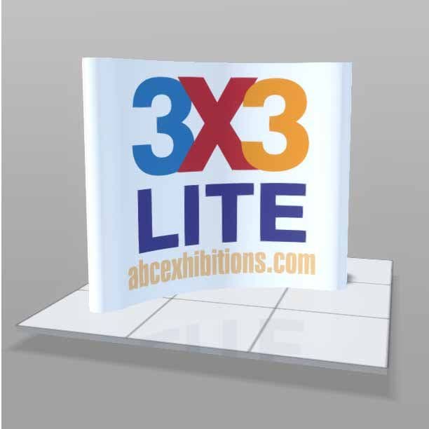 Lite 3x3 Pop Up Curved